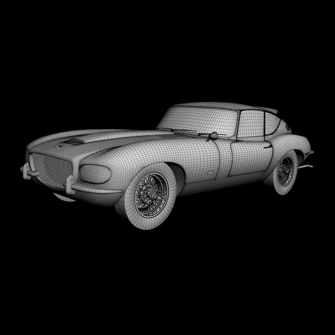 E-type Raymond Loewy 3d Max