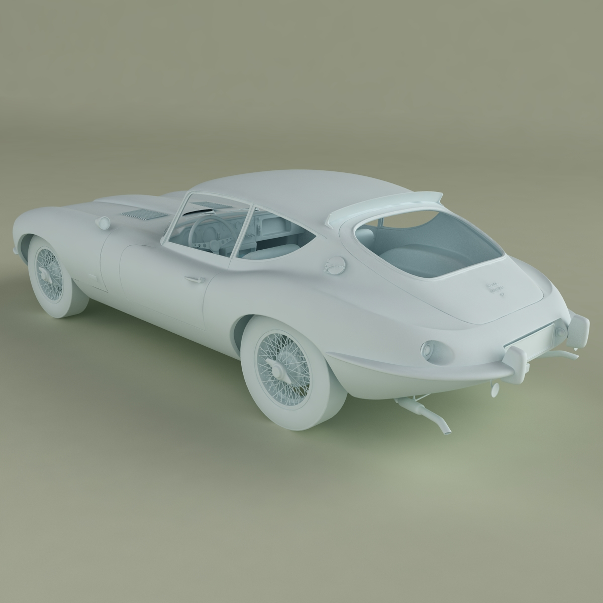 e-type raymond loewy 3d max