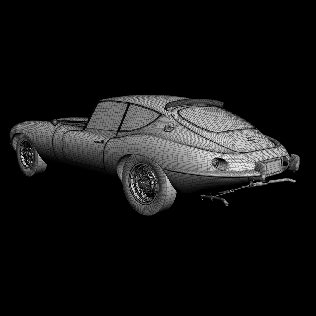 e-type raymond loewy 3d max