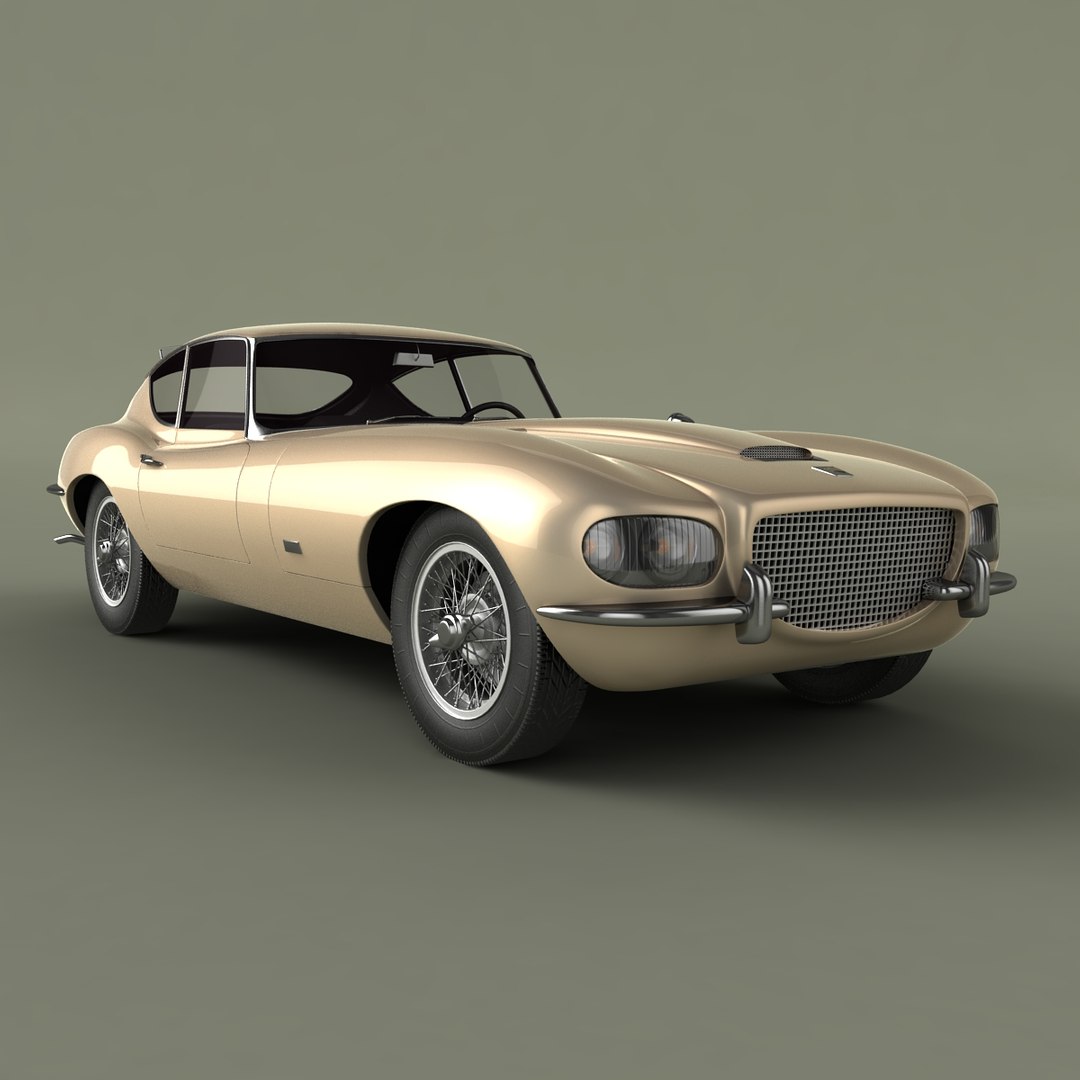E-type Raymond Loewy 3d Max