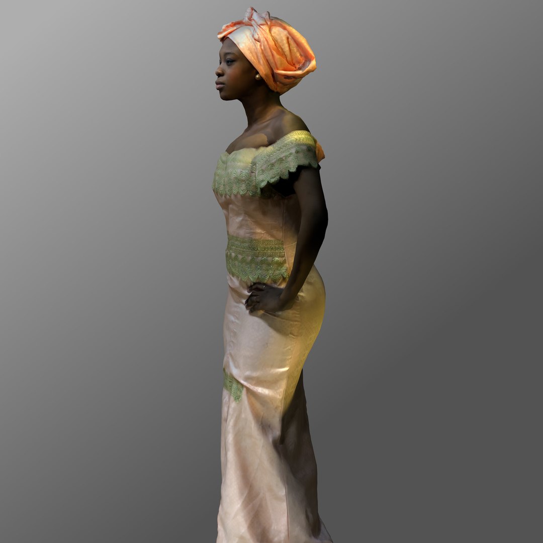 3D Model Woman African - TurboSquid 1271841