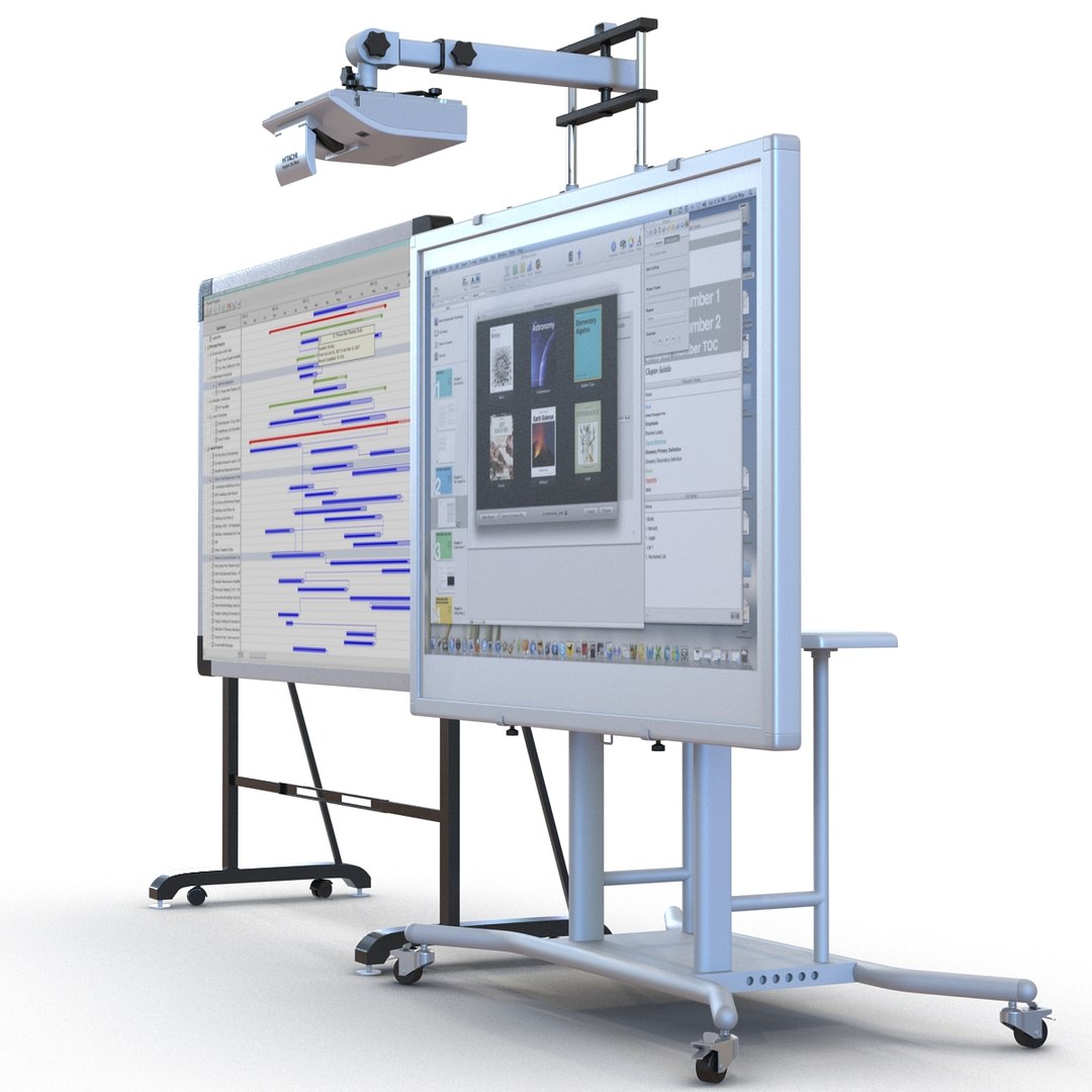 Interactive Whiteboards 3 3d Max