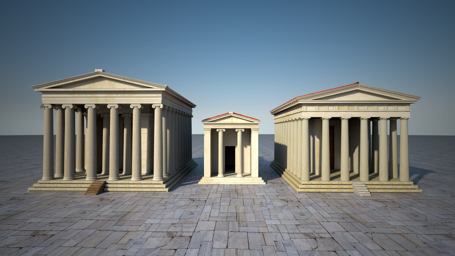 Letoon Apollon Artemis Temple 3D Model - TurboSquid 1426867