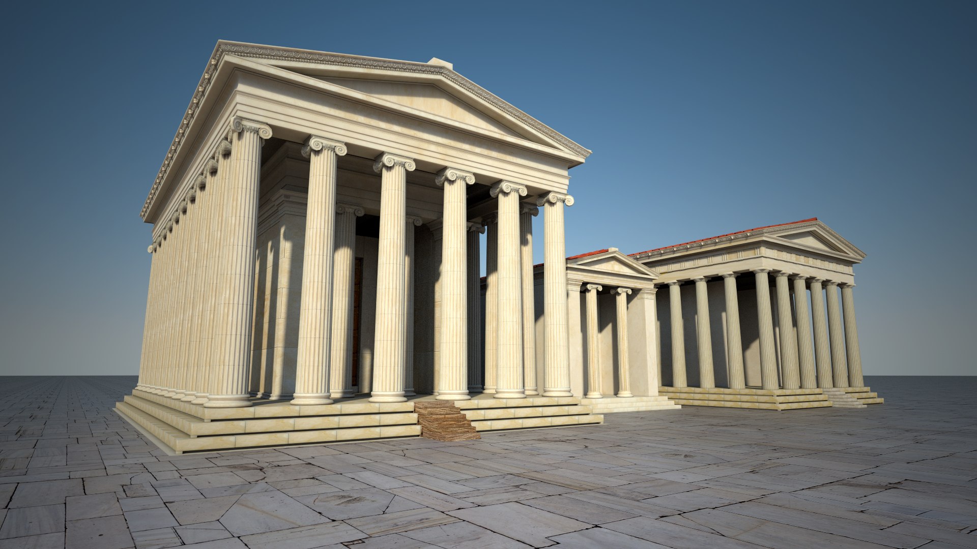 Letoon Apollon Artemis Temple 3D Model - TurboSquid 1426867