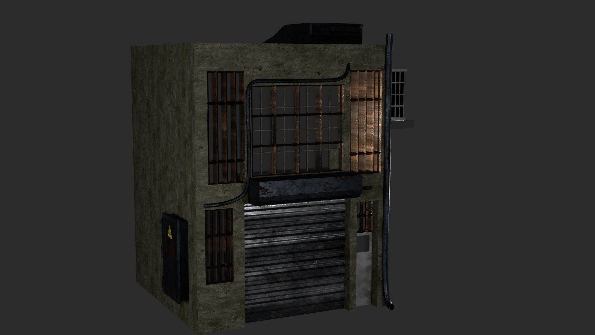 3D Ghetto Apartment Model - TurboSquid 1747192