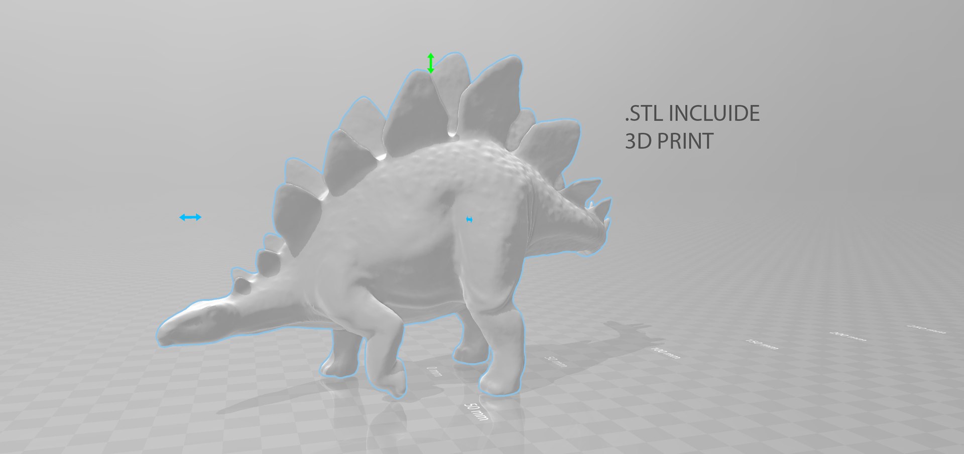 3D model stegosaurus - TurboSquid 1397935