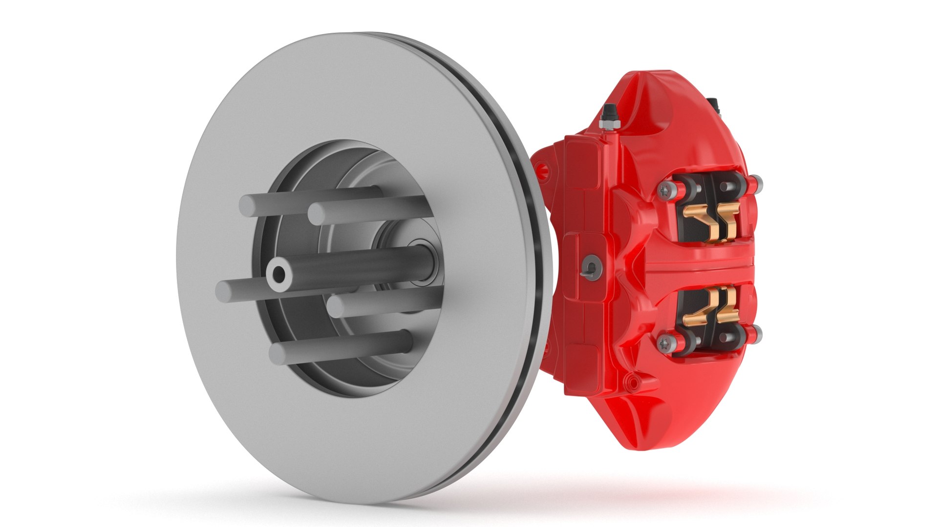 Tesla Car Brake Model - TurboSquid 2113134