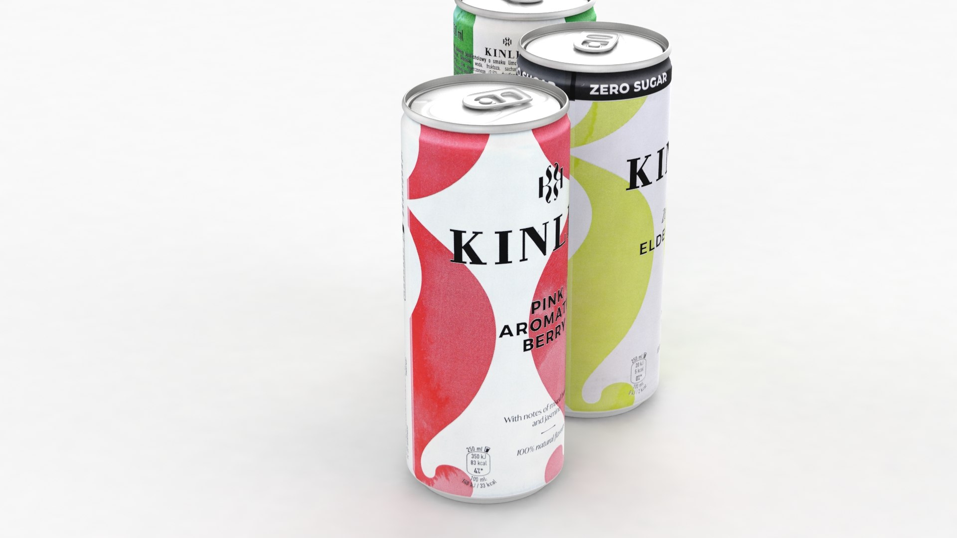 Beverage Can Kinley 330ml 2023 Collection 3D - TurboSquid 2121350