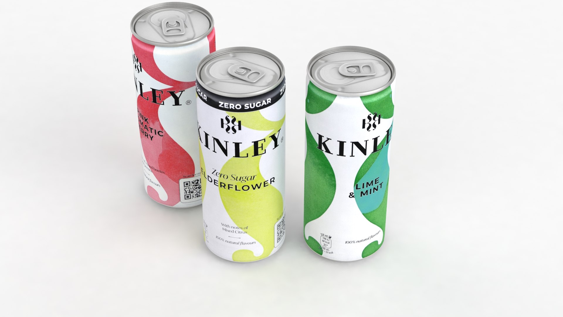 Beverage Can Kinley 330ml 2023 Collection 3D - TurboSquid 2121350