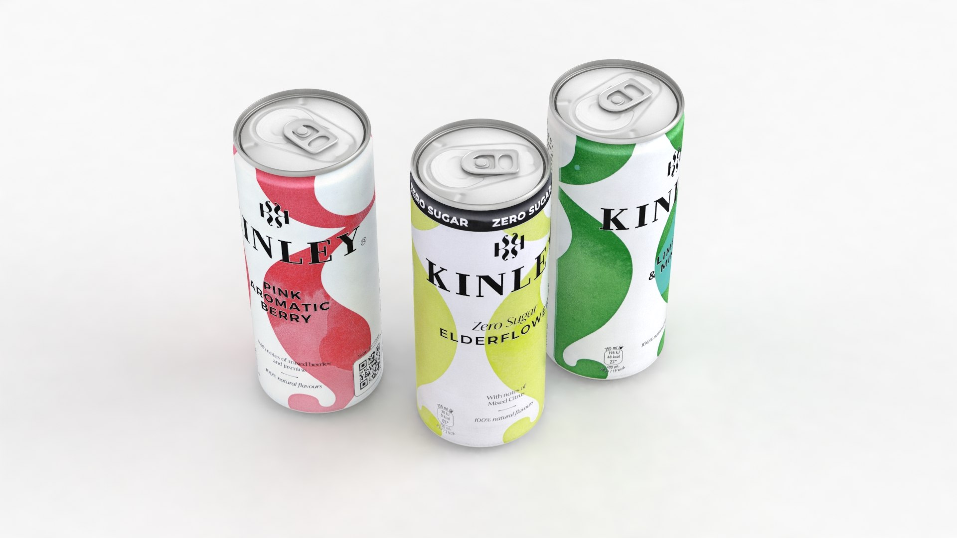 Beverage Can Kinley 330ml 2023 Collection 3D - TurboSquid 2121350