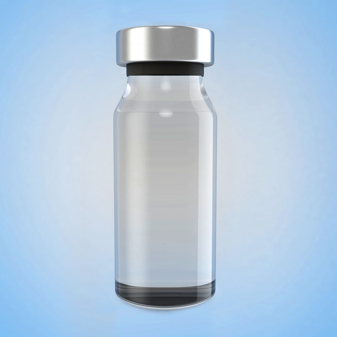 Vials Syringe 3d Model