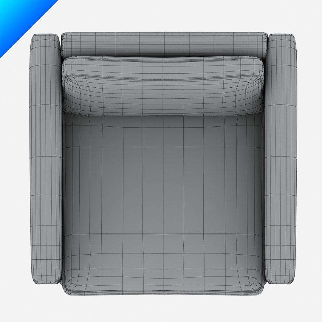 Ch101 Lounge Chair Hans Wegner 3d Obj