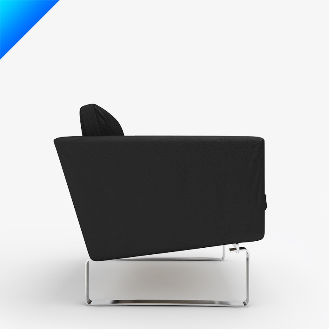 Ch101 Lounge Chair Hans Wegner 3d Obj