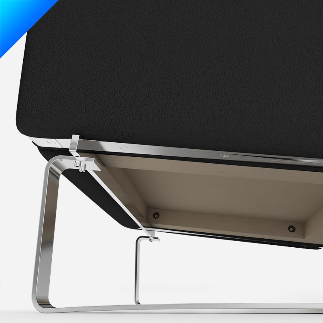 Ch101 Lounge Chair Hans Wegner 3d Obj