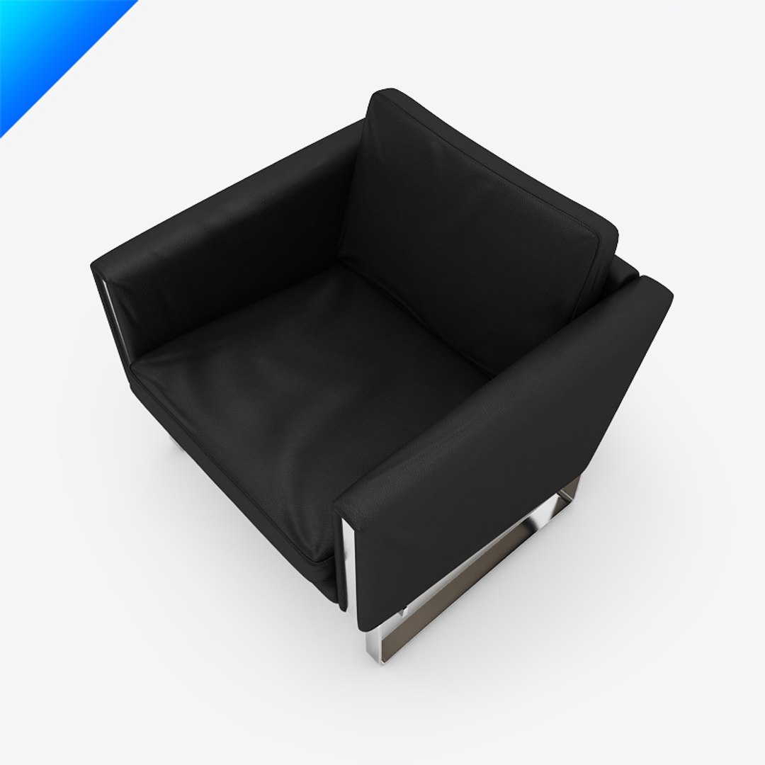 Ch101 Lounge Chair Hans Wegner 3d Obj