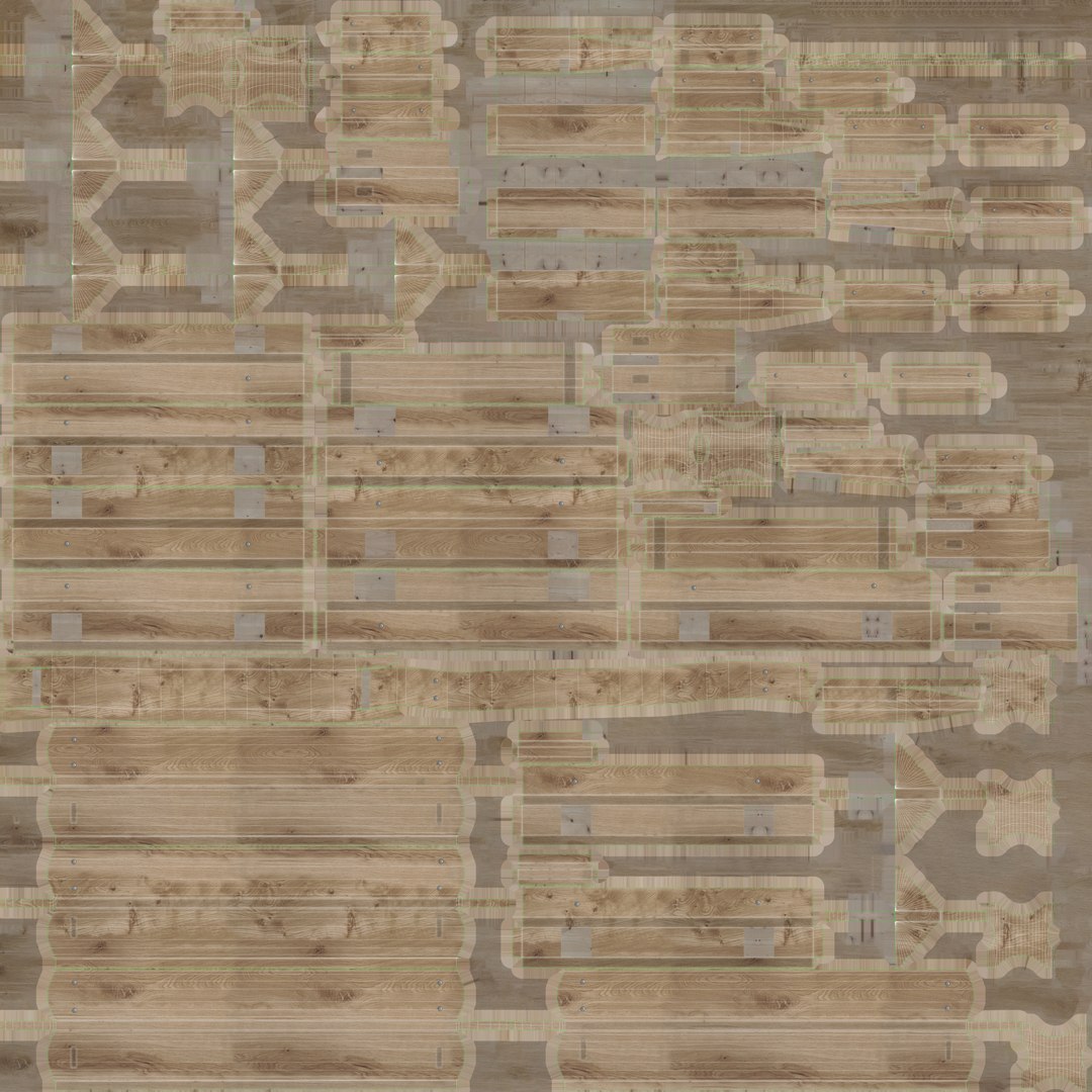 3D Dining Table 2 Model - TurboSquid 1897152