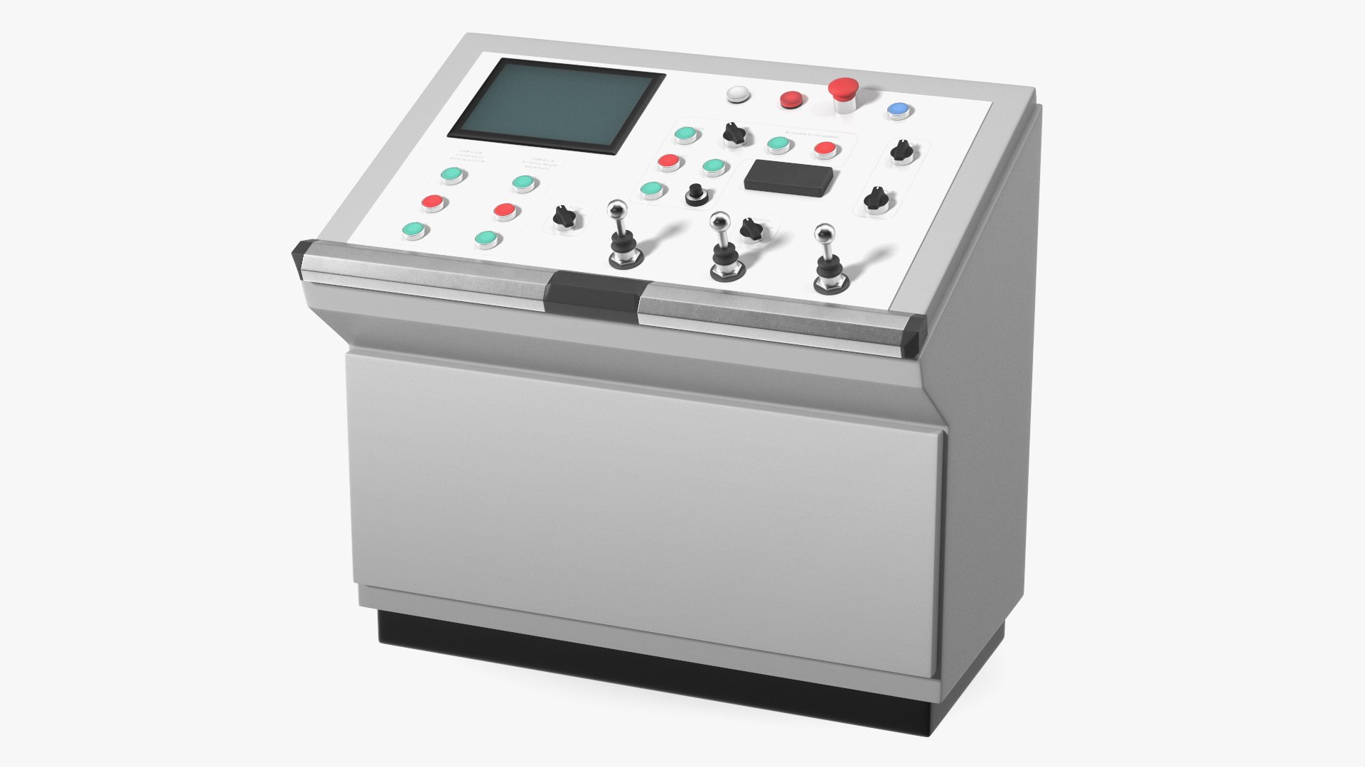 3D Model Operator Control Desk - TurboSquid 2155801