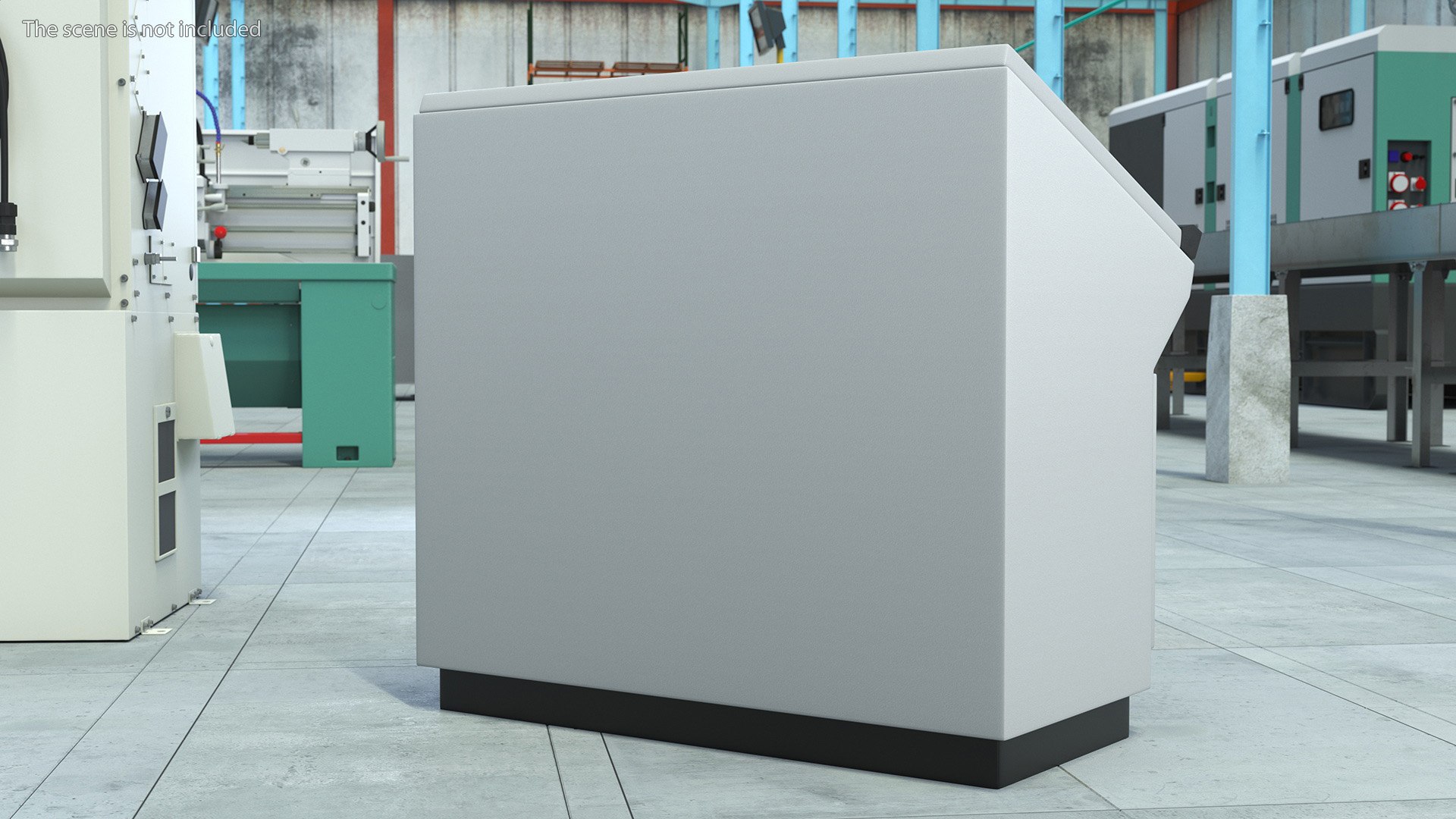 3D Model Operator Control Desk - TurboSquid 2155801