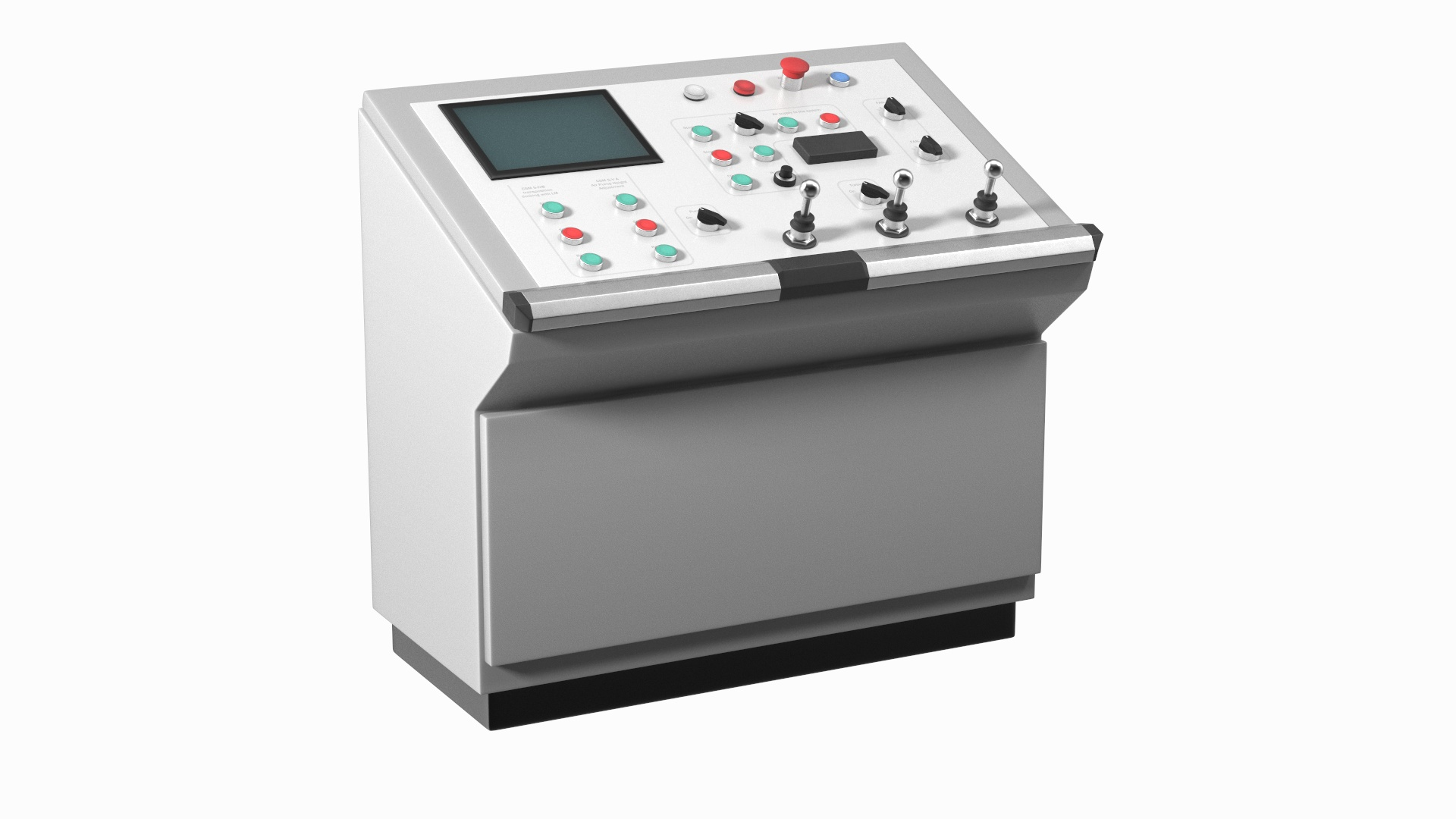 3D Model Operator Control Desk - TurboSquid 2155801