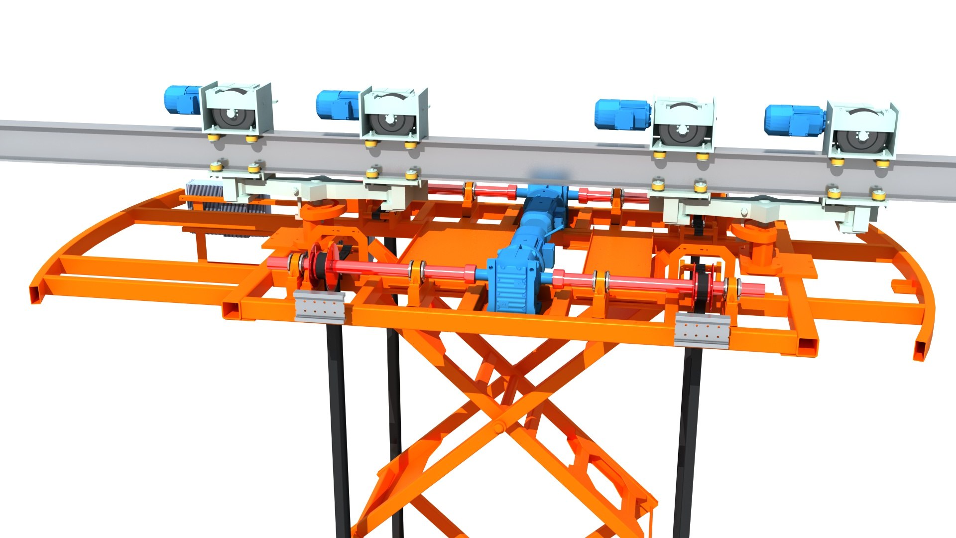 Conveyor Assembly Cars 3D Model - TurboSquid 2291344