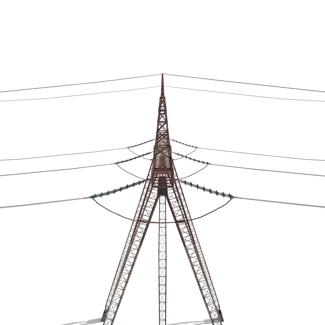 3D Electricity Poles - TurboSquid 1475777