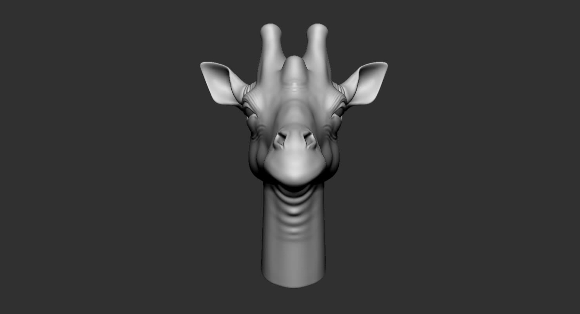 3D Giraffer Head Animal 2020 Model - TurboSquid 1573248