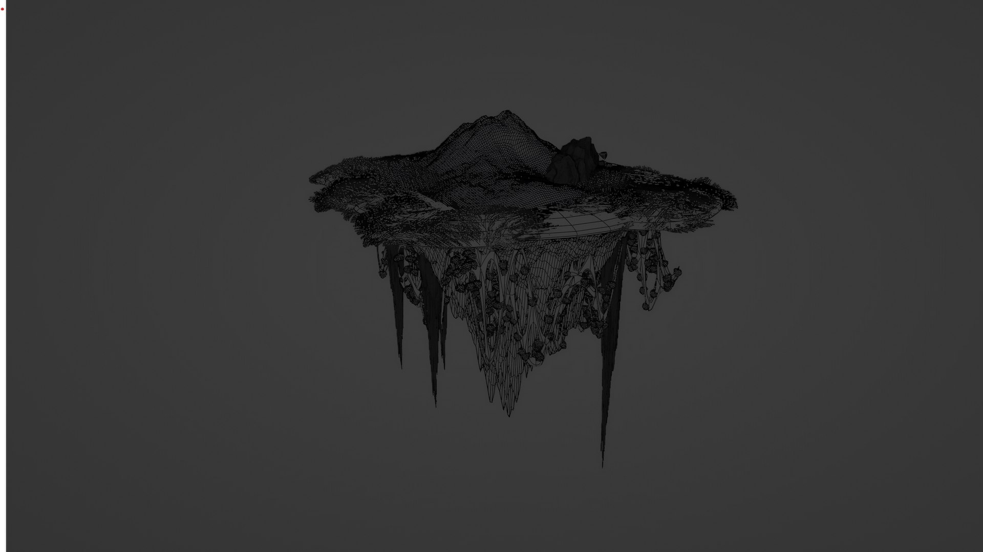 3D Floating Island Model - TurboSquid 2229789