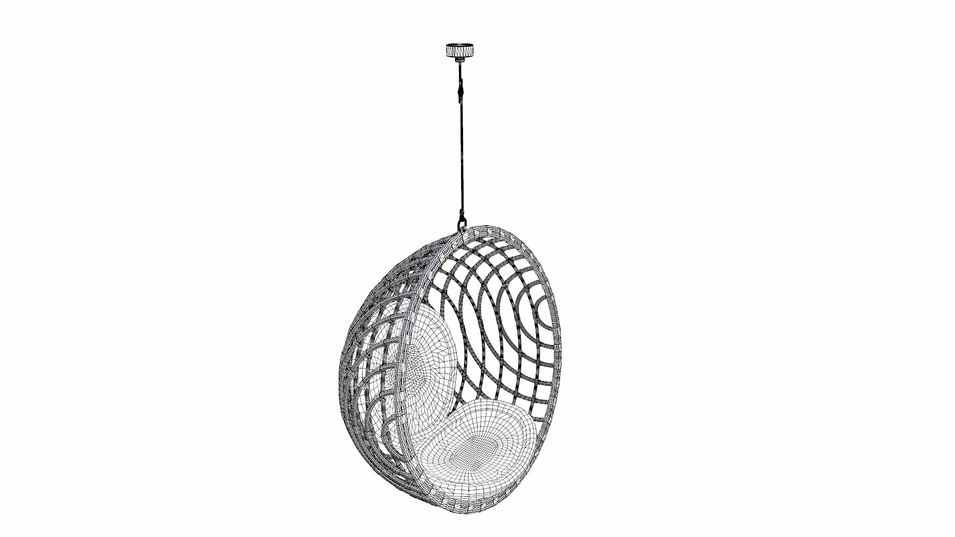 Hanging Chair 3D Model - TurboSquid 2371120