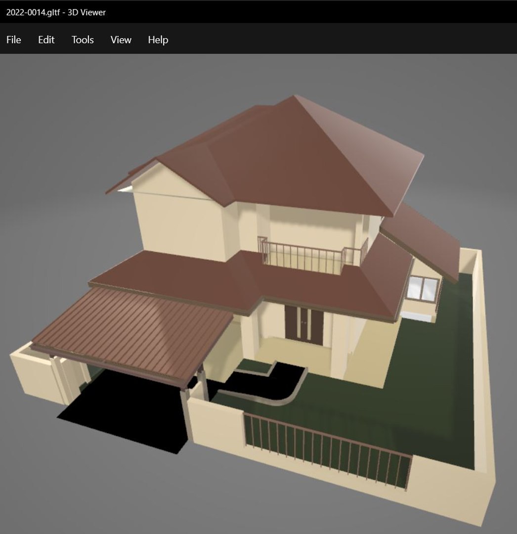 3D Simple House - TurboSquid 1968538