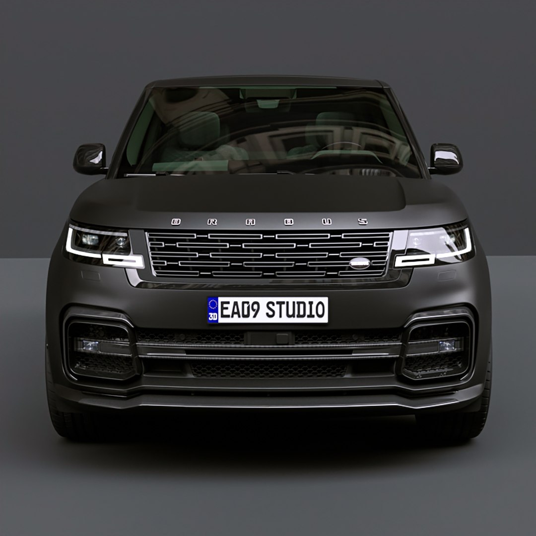 Range Rover BRABUS 600 3D Model - TurboSquid 2349240