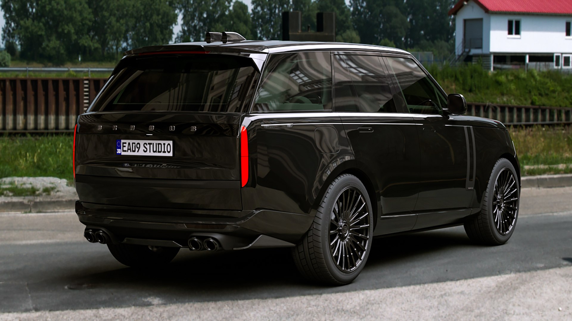 Range Rover BRABUS 600 3D Model - TurboSquid 2349240