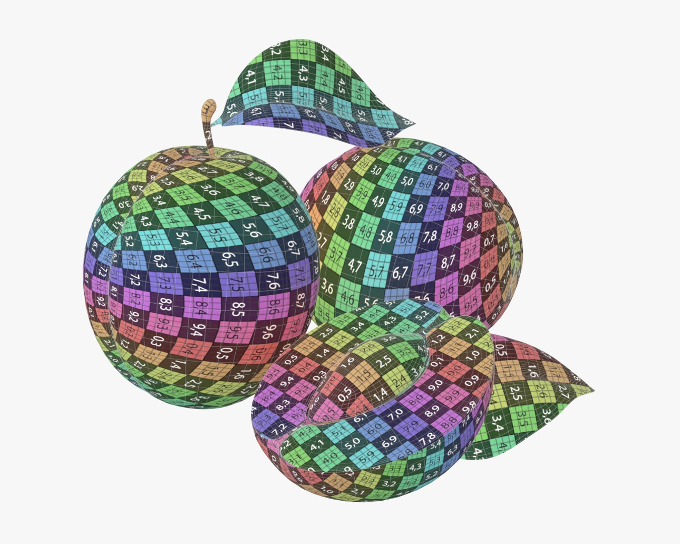 Apricot fruit fresh 3D model - TurboSquid 1388998