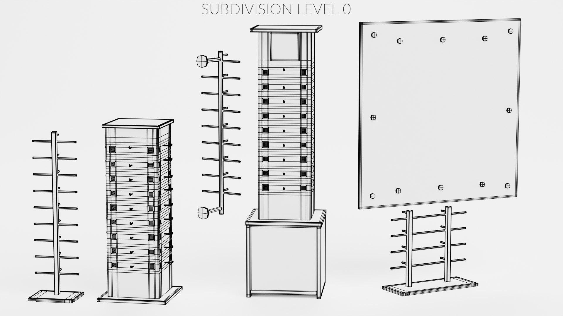 Optical Stands 3D Model - TurboSquid 2040530