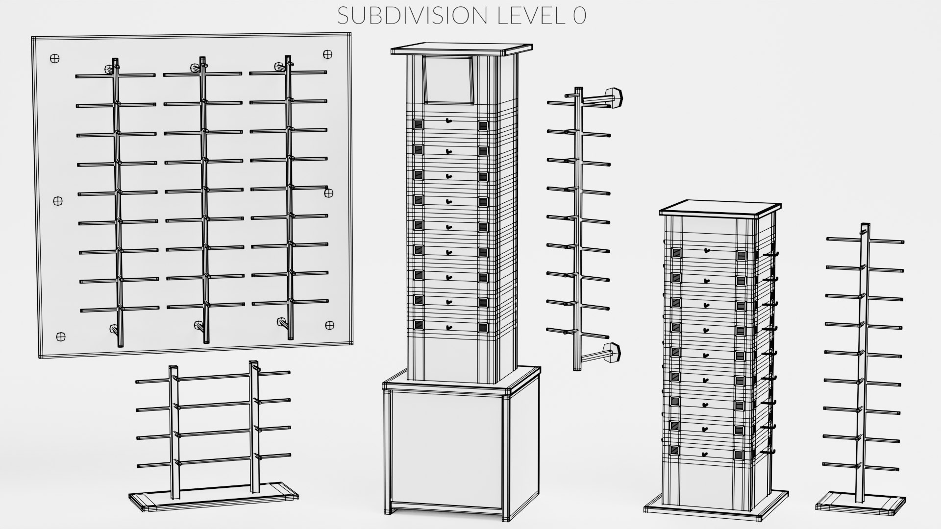Optical Stands 3D Model - TurboSquid 2040530