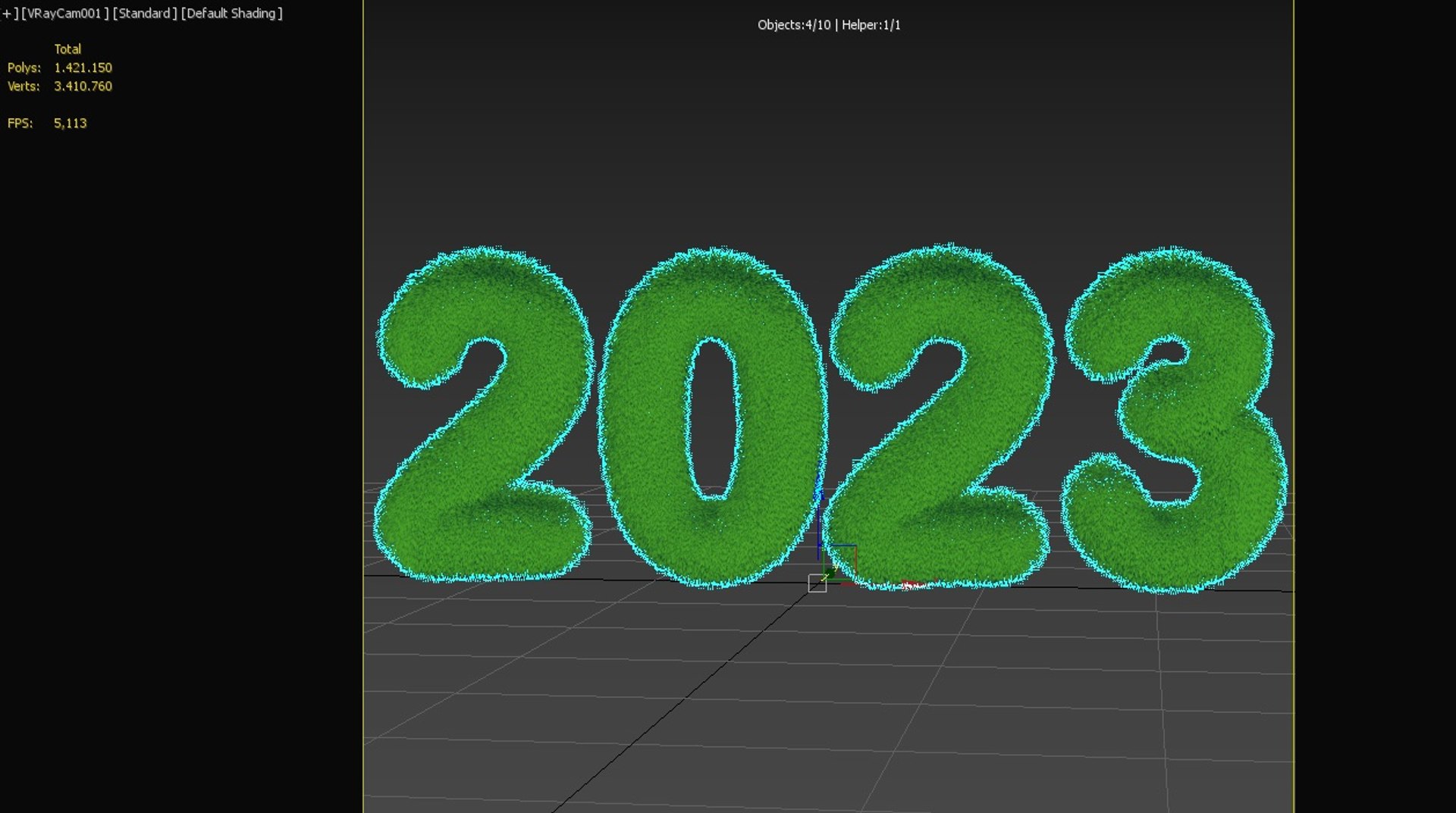 3D Model New Year 2023 - TurboSquid 2005817