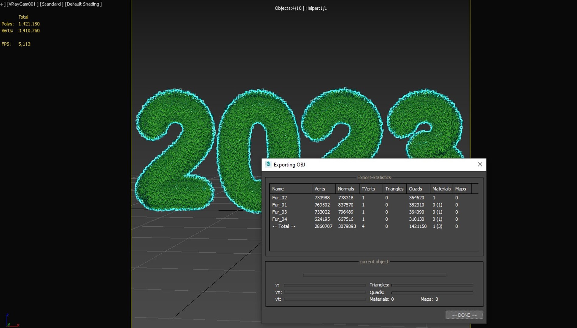 3D Model New Year 2023 - TurboSquid 2005817