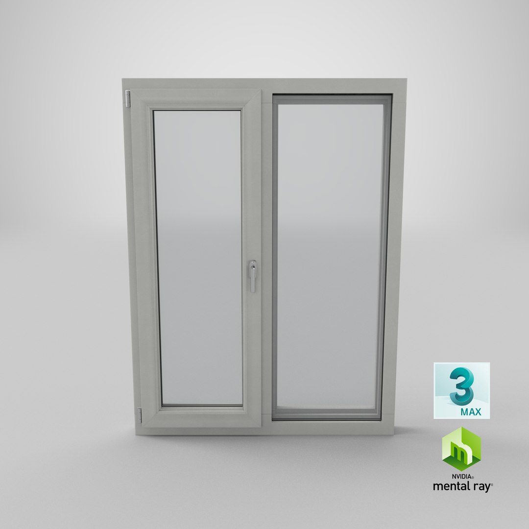 Standard Windows 1 Closed 3D Model - TurboSquid 1246271