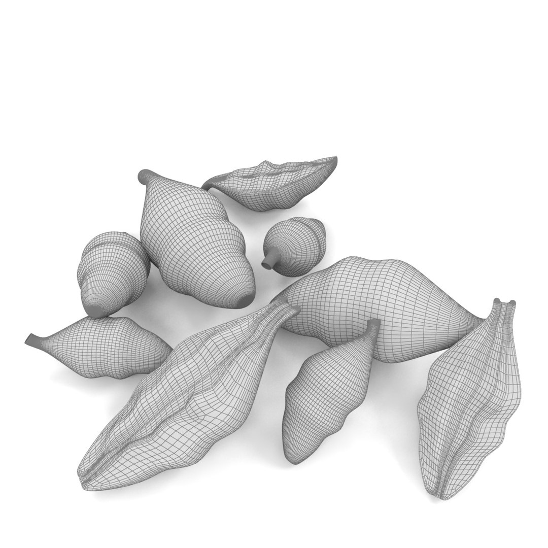 3D Cardamom Spice Plants Tree Model - TurboSquid 1381209