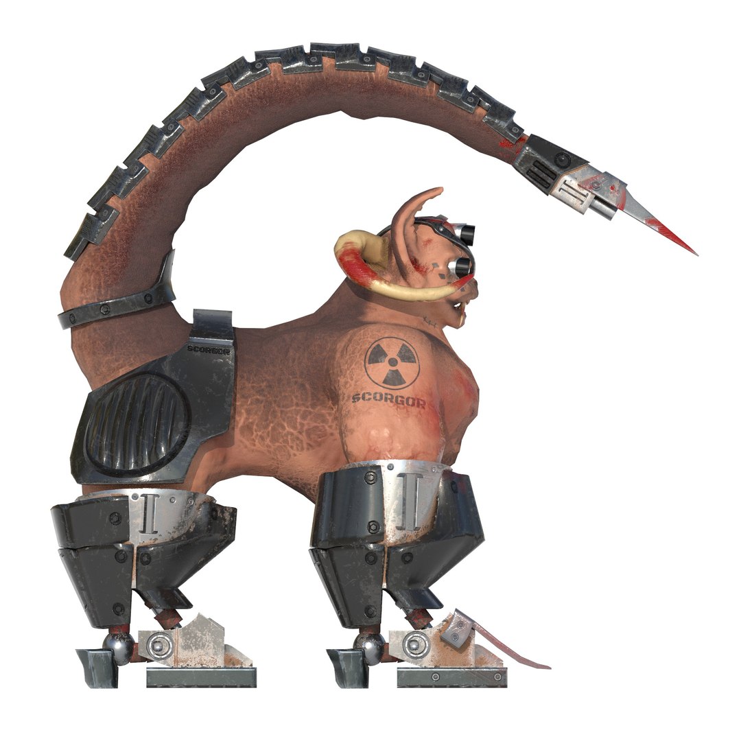 3D Robotic Creature Model - TurboSquid 1767190