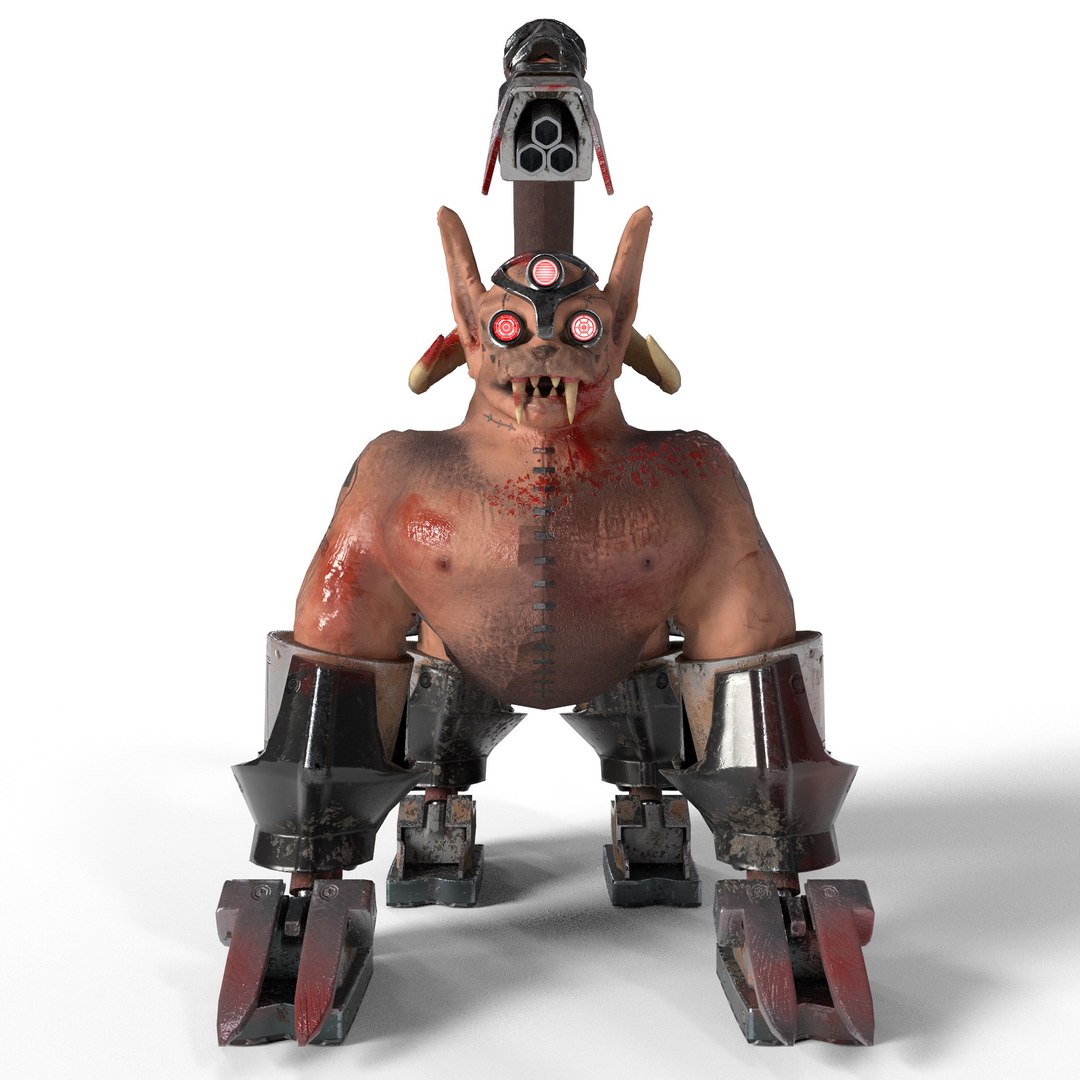 3D Robotic Creature Model - TurboSquid 1767190