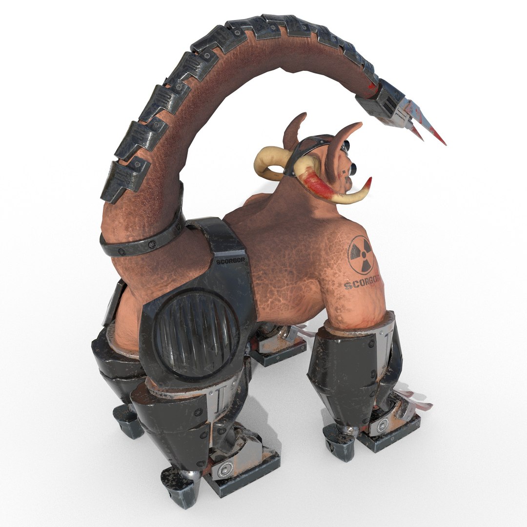 3D Robotic Creature Model - TurboSquid 1767190