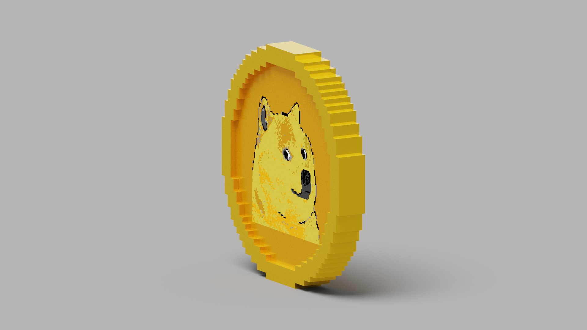 3D Dogecoin - TurboSquid 1885099