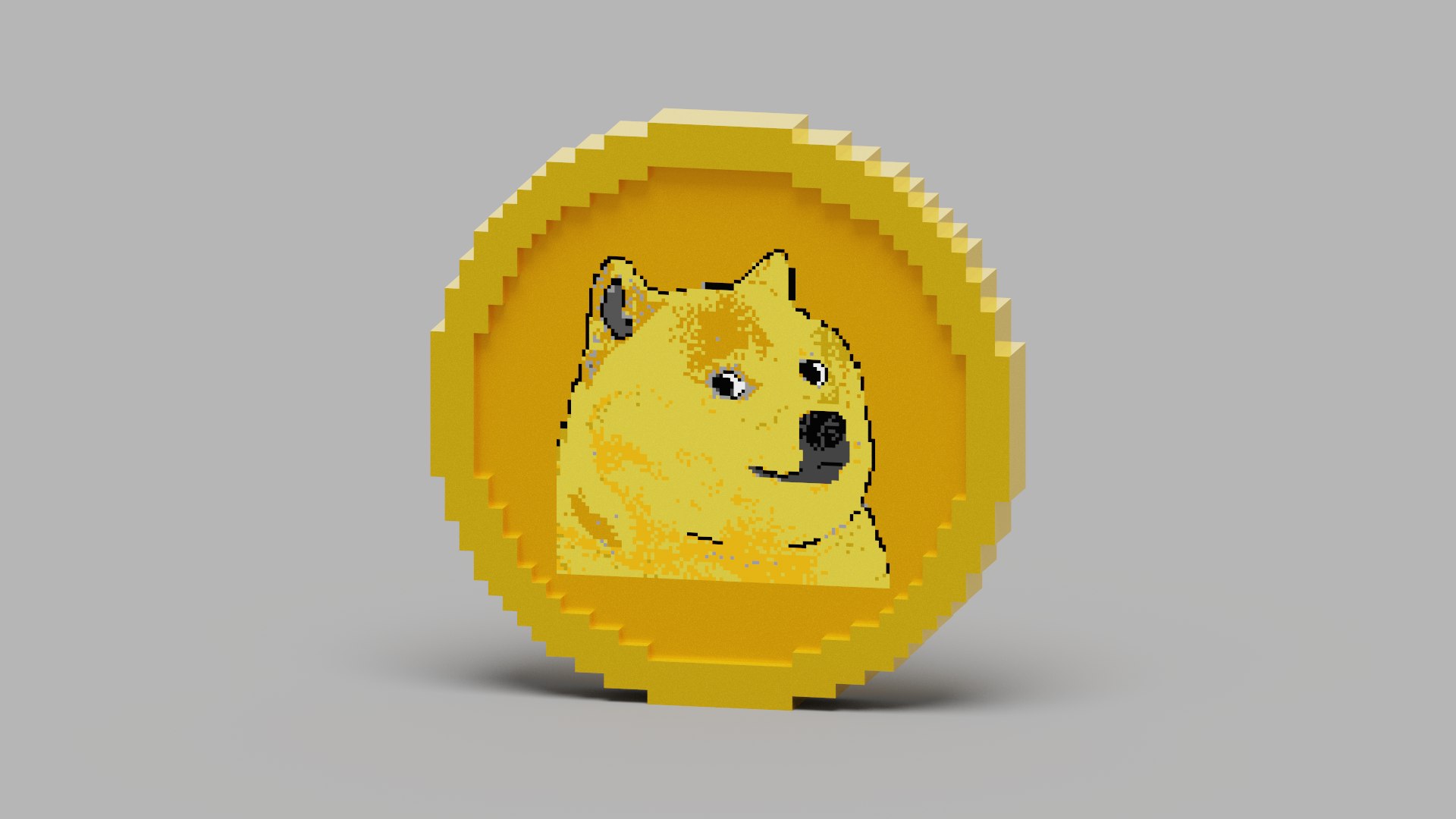 3D Dogecoin - TurboSquid 1885099