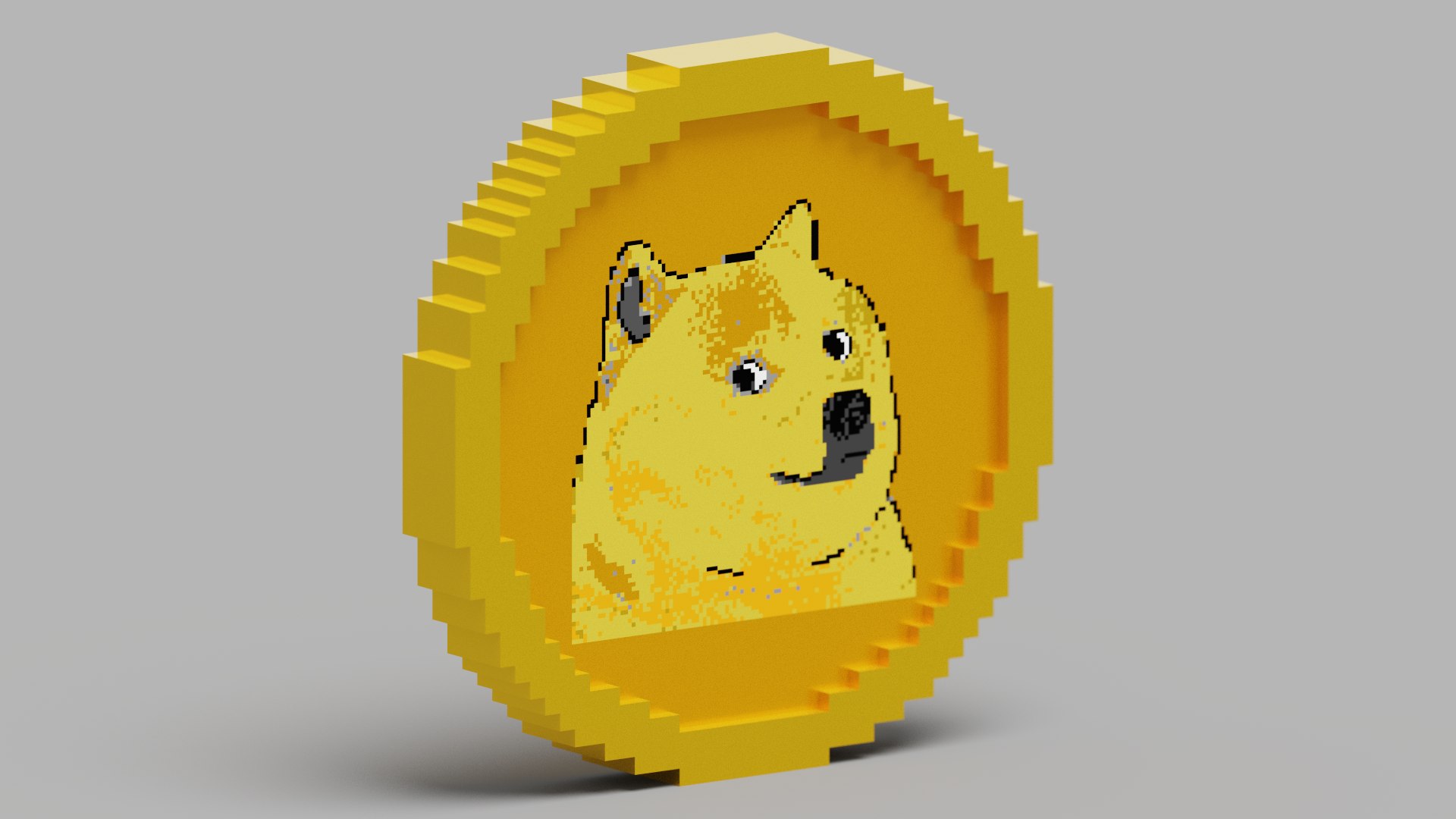 3D Dogecoin - TurboSquid 1885099