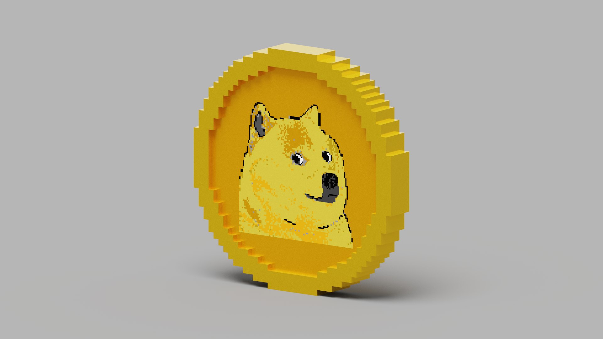 3D Dogecoin - TurboSquid 1885099