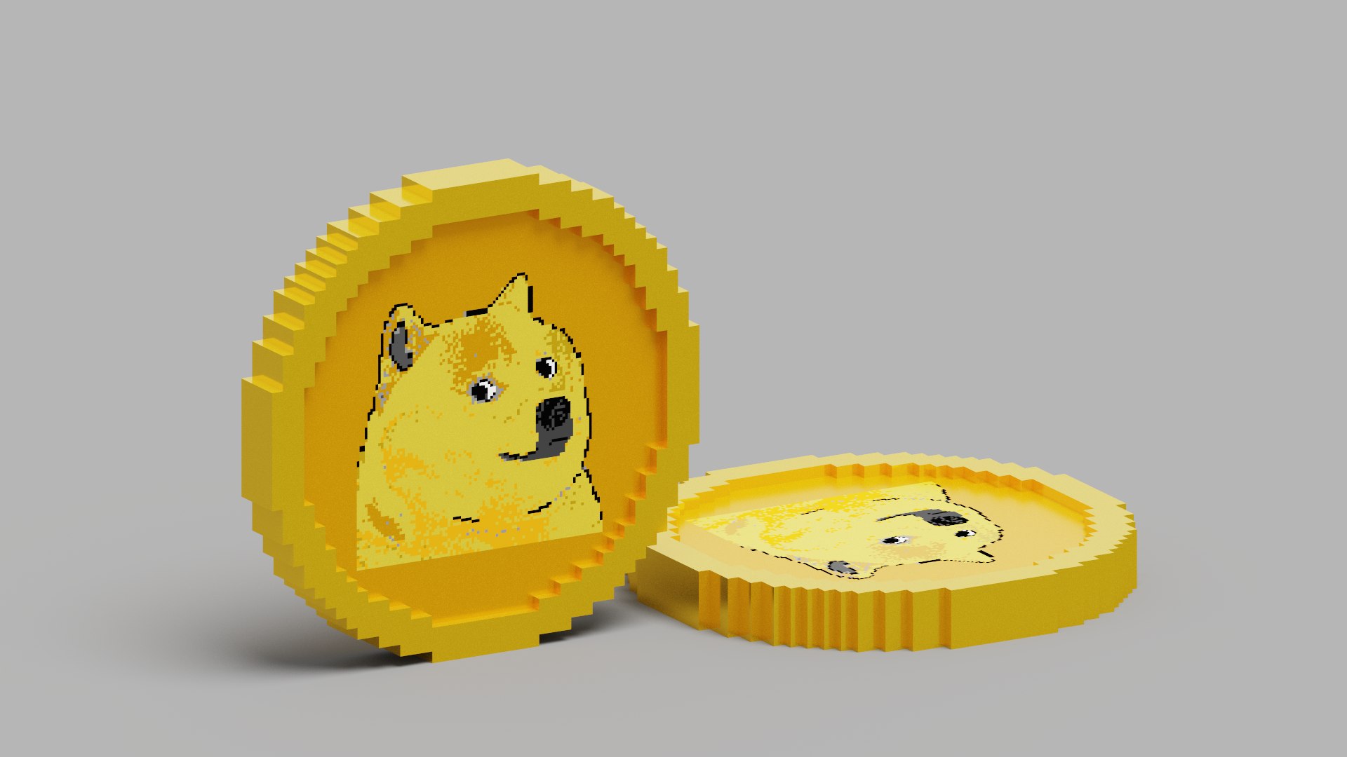 3D Dogecoin - TurboSquid 1885099