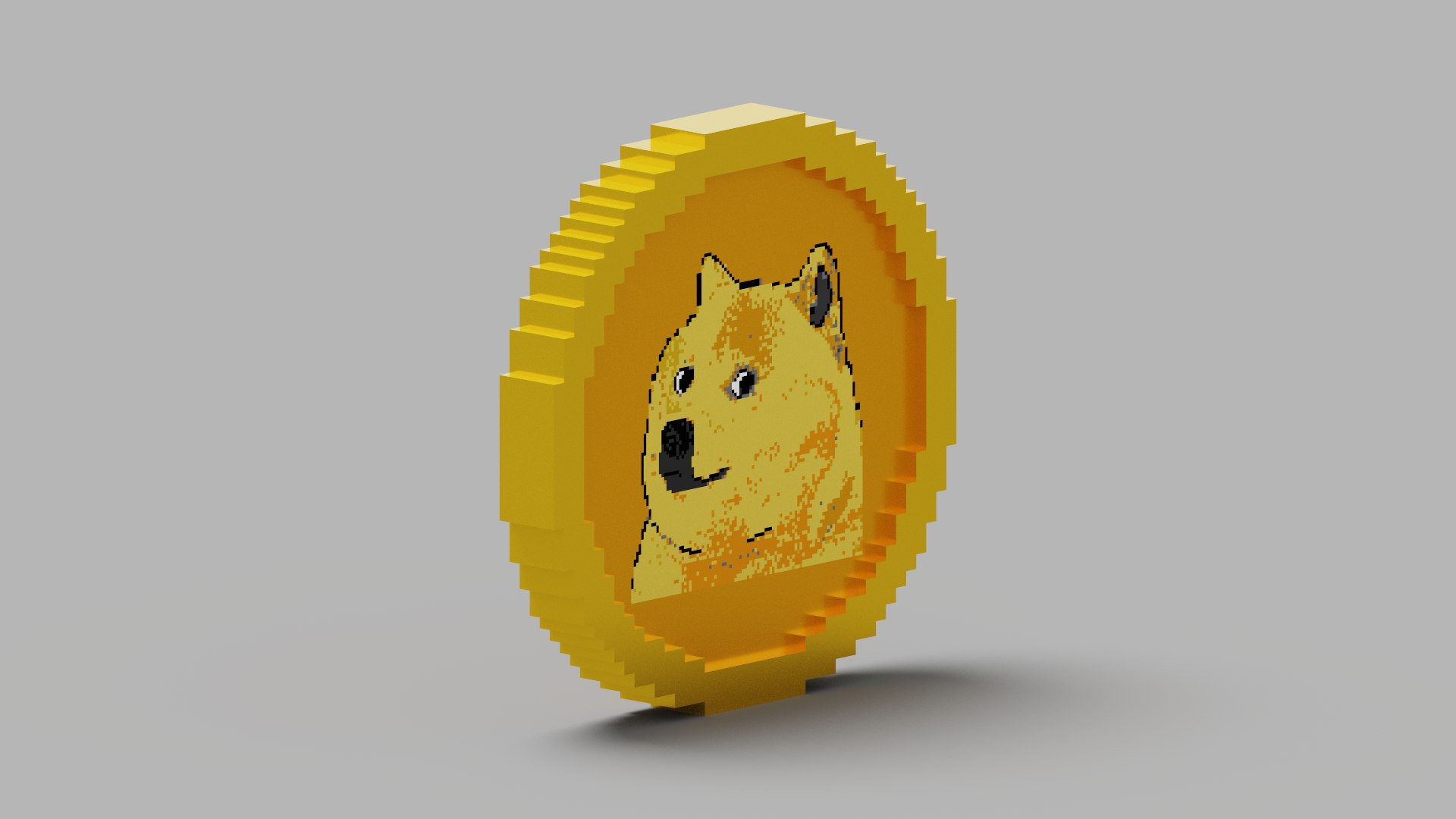 3D Dogecoin - TurboSquid 1885099