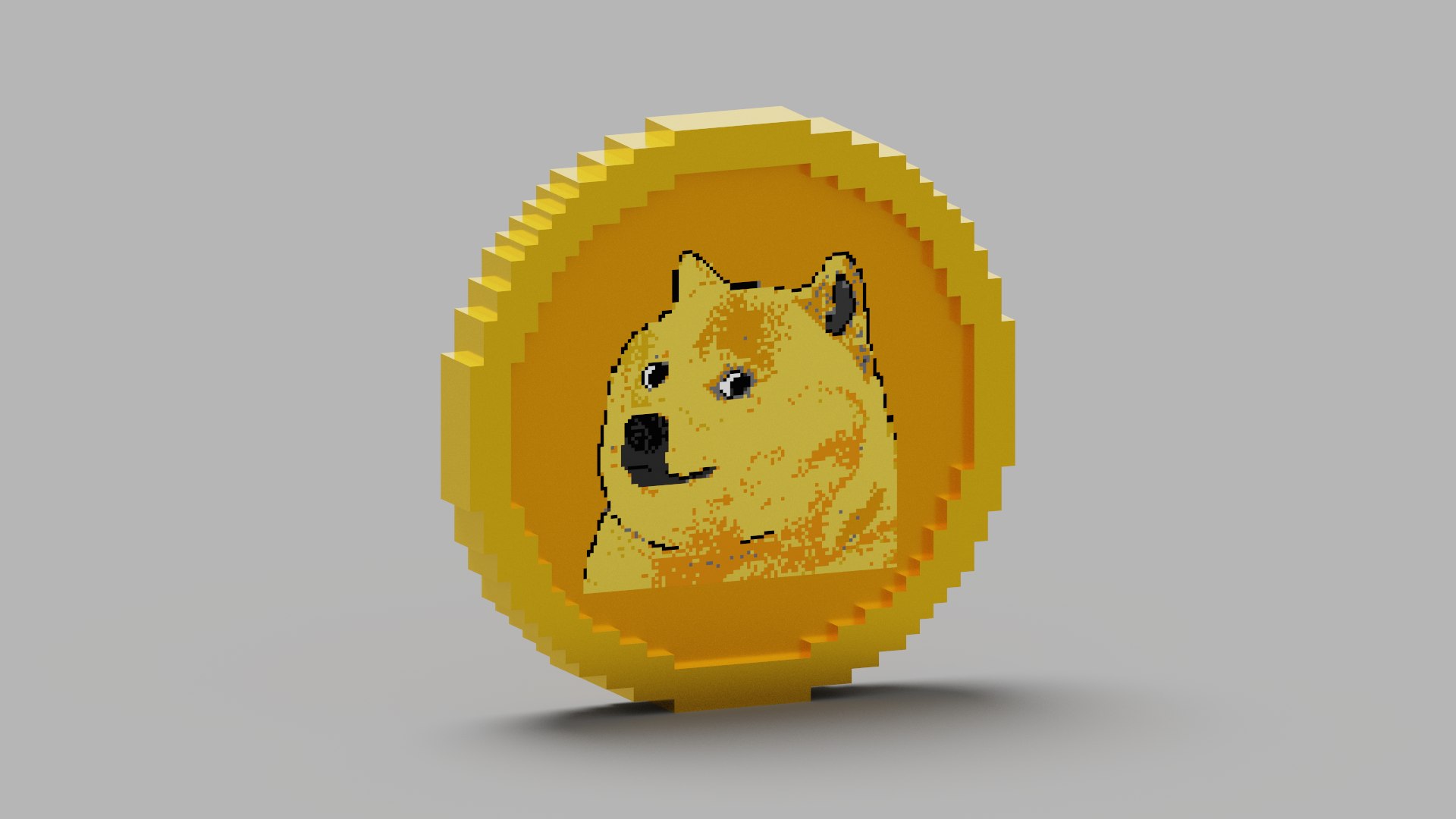 3D Dogecoin - TurboSquid 1885099