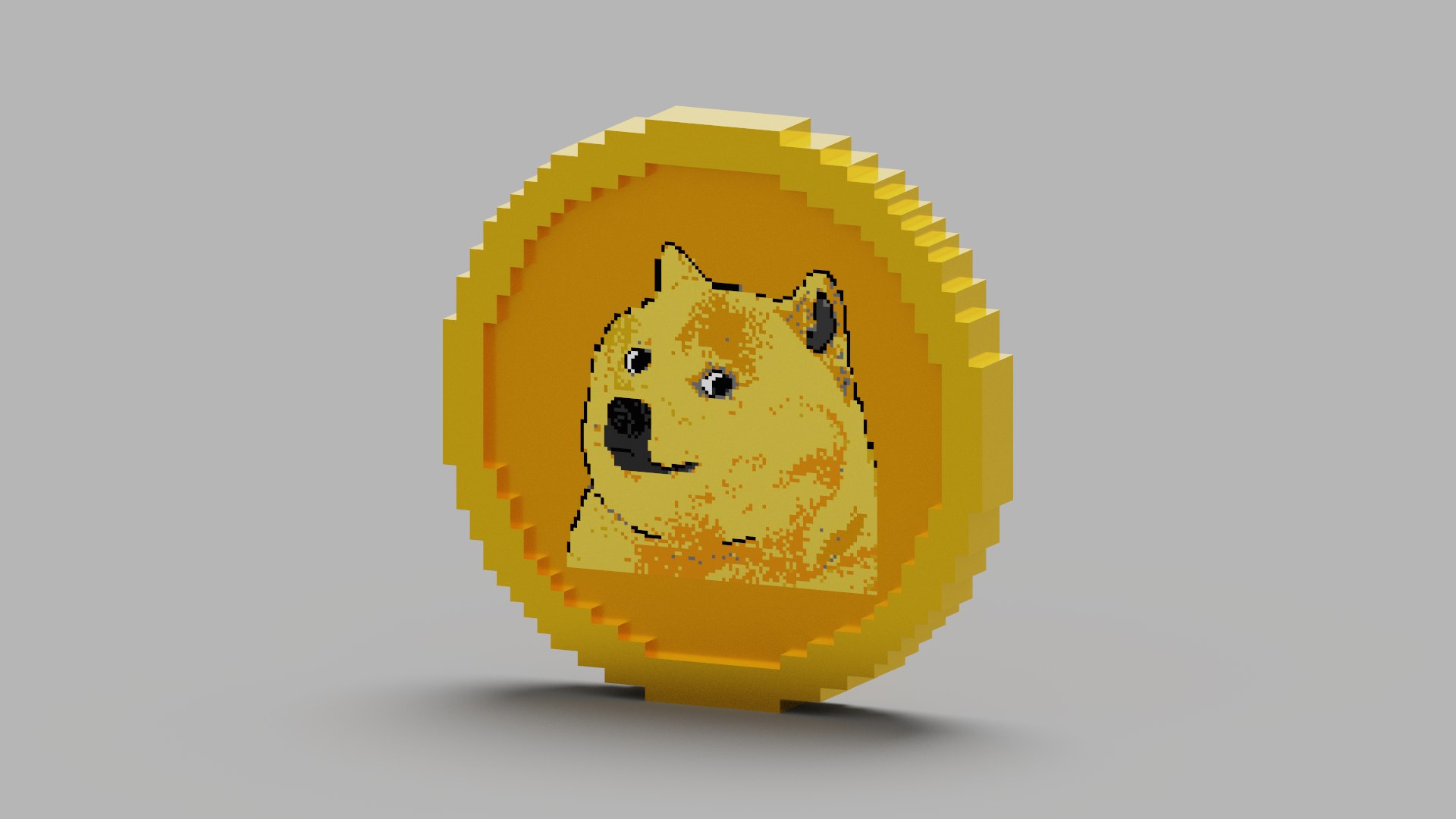 3D Dogecoin - TurboSquid 1885099