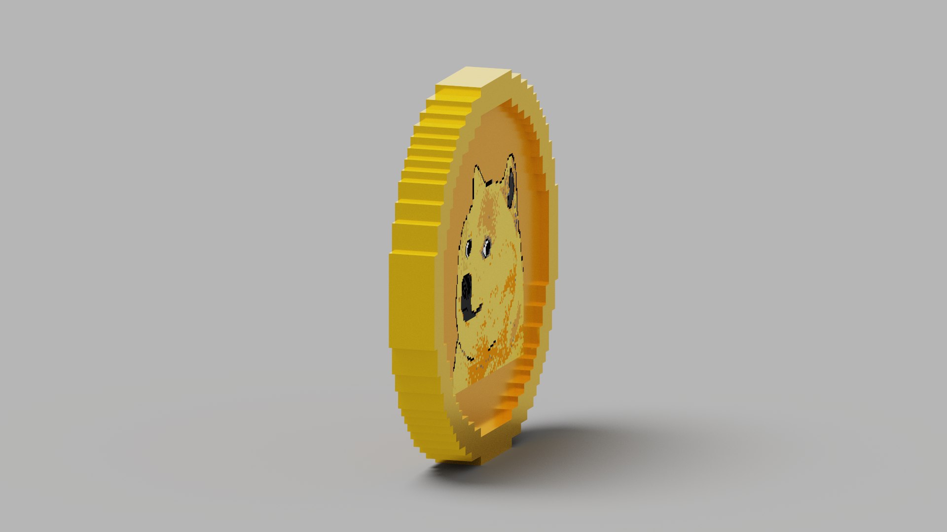 3D Dogecoin - TurboSquid 1885099